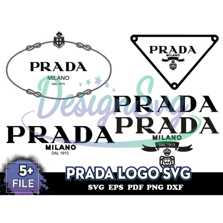 Prada Logo Svg, Brand Logo Svg, Prada Brnad Svg, Logos Svg - DesignSVG