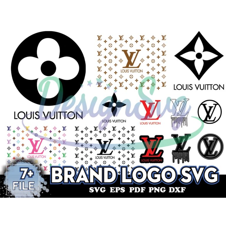 LV Logo Svg, Brand Logo Svg, Logos Svg, Louis Vuiton Svg - DesignSVG