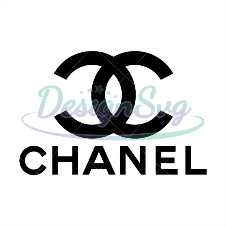 COCO Channel Logo SVG, Black Fashion Logo SVG, Channel Fashion Logo SVG ...