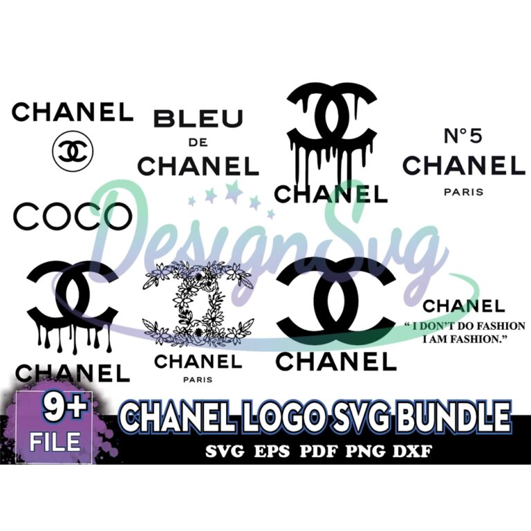 Chanel Logo Svg Bundle, Trending Svg, Chanel Svg, Chanel Logo Svg ...