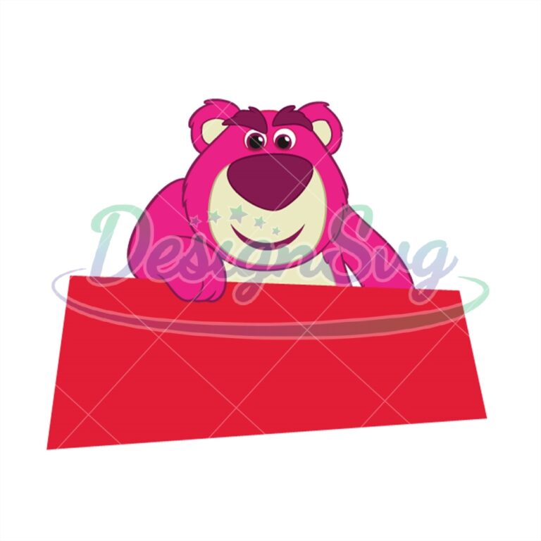 Lotso Bear Disney Pixar Toy Story SVG Digital File - DesignSVG