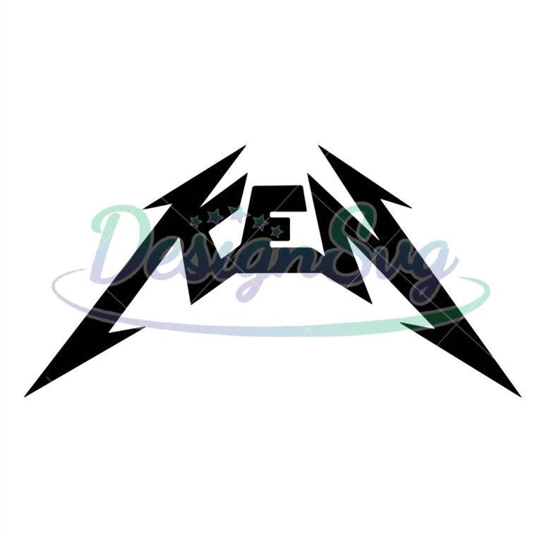 Ken Embroidery Designs, Barbie Ken Metal font, Ken K text Logo ...