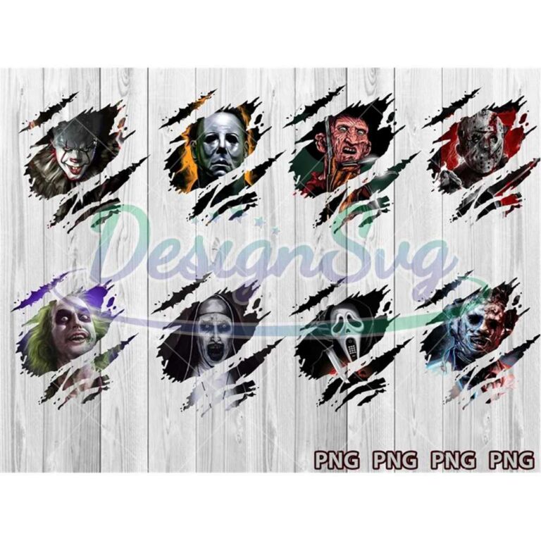 Horror Png Clipart Design Bundle, Horror Png Clipart Bundle, Halloween ...